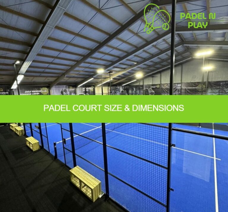 Padel court size & dimensions: standard measurements & build